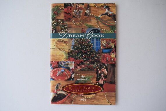 Hallmark Dream Book Vintage Catalog Christmas Ornaments | Etsy