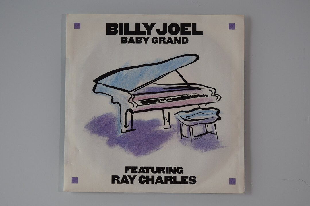 Billy Joel, Vintage 7 Vinyl Record, Baby Grand, Ray Charles, 45 RPM ...