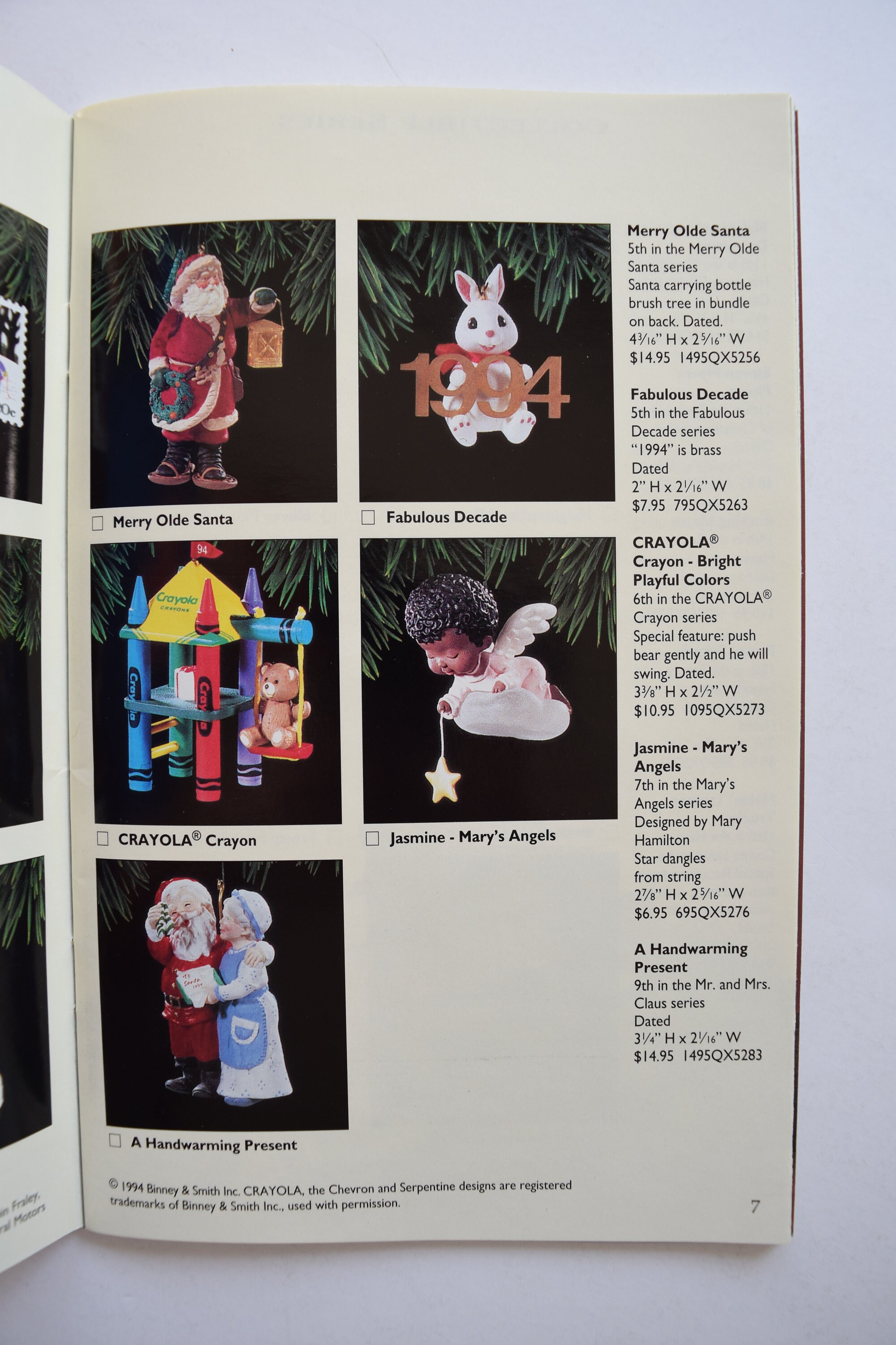 Hallmark Dream Book Vintage Catalog Christmas Ornaments - Etsy
