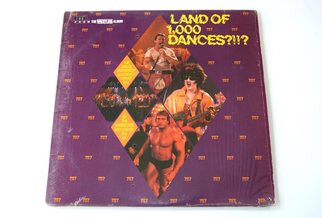 The Wrestlers Vintage 12" Vinyl Single Land of 1,000 Dances - Rowdy ...