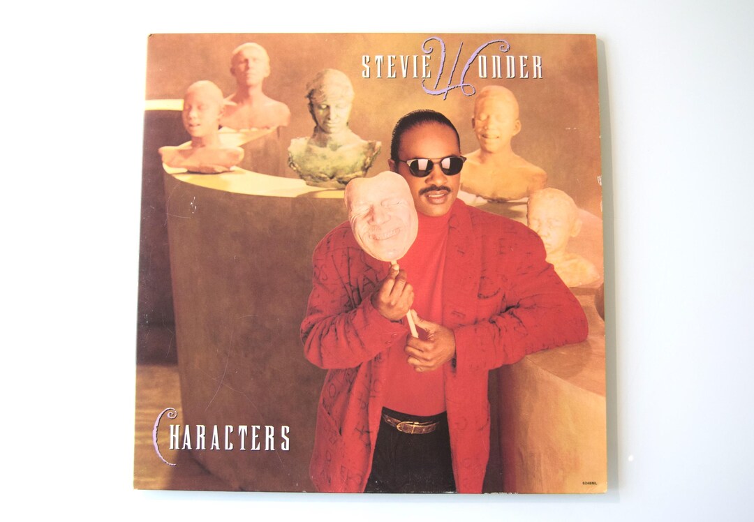 Stevie Wonder Vintage Vinyl LP Characters - You Will Know / Skeletons ...
