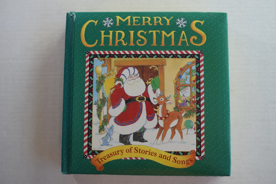 Merry Christmas Treasury of Stories and Songs Vintage - Etsy
