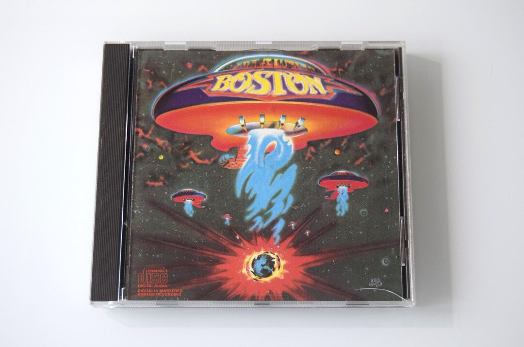 Boston Vintage Compact Disc - Debut Album, More Than A Feeling ...