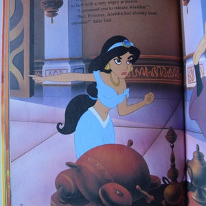 REDUCED! Disney's Aladdin Vintage Children's Book - Walt Disney ...