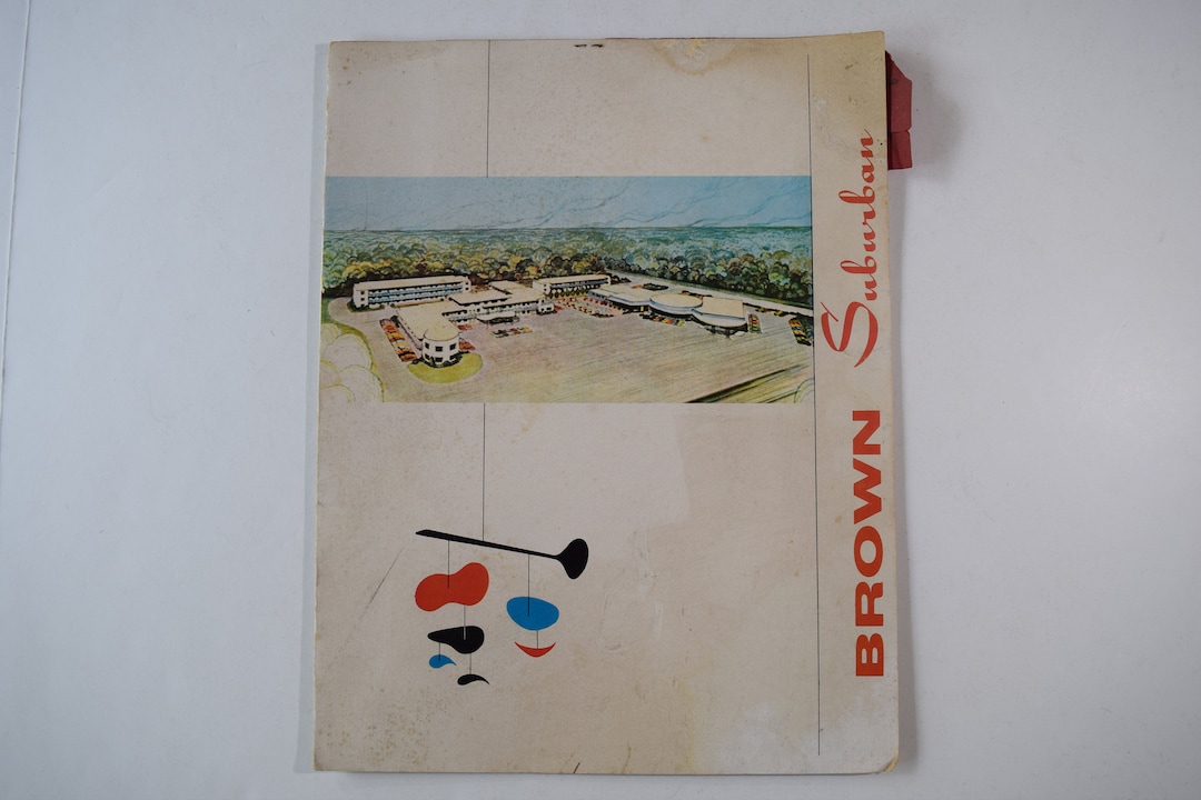 Brown Suburban Vintage Restaurant Menu Louisville, Kentucky, Supper ...