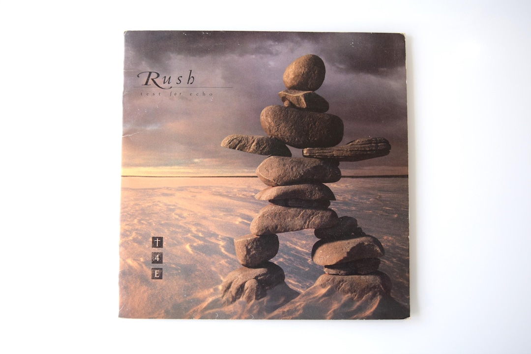Rush Vintage Concert Program Test for Echo - Geddy Lee/alex Lifeson ...