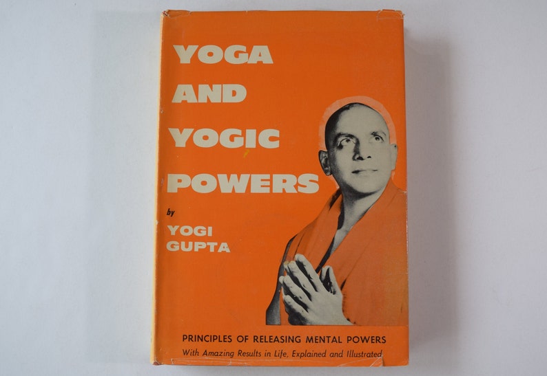 Yoga and Yogic Powers Vintage Hardcover Yogi Gupta - Etsy