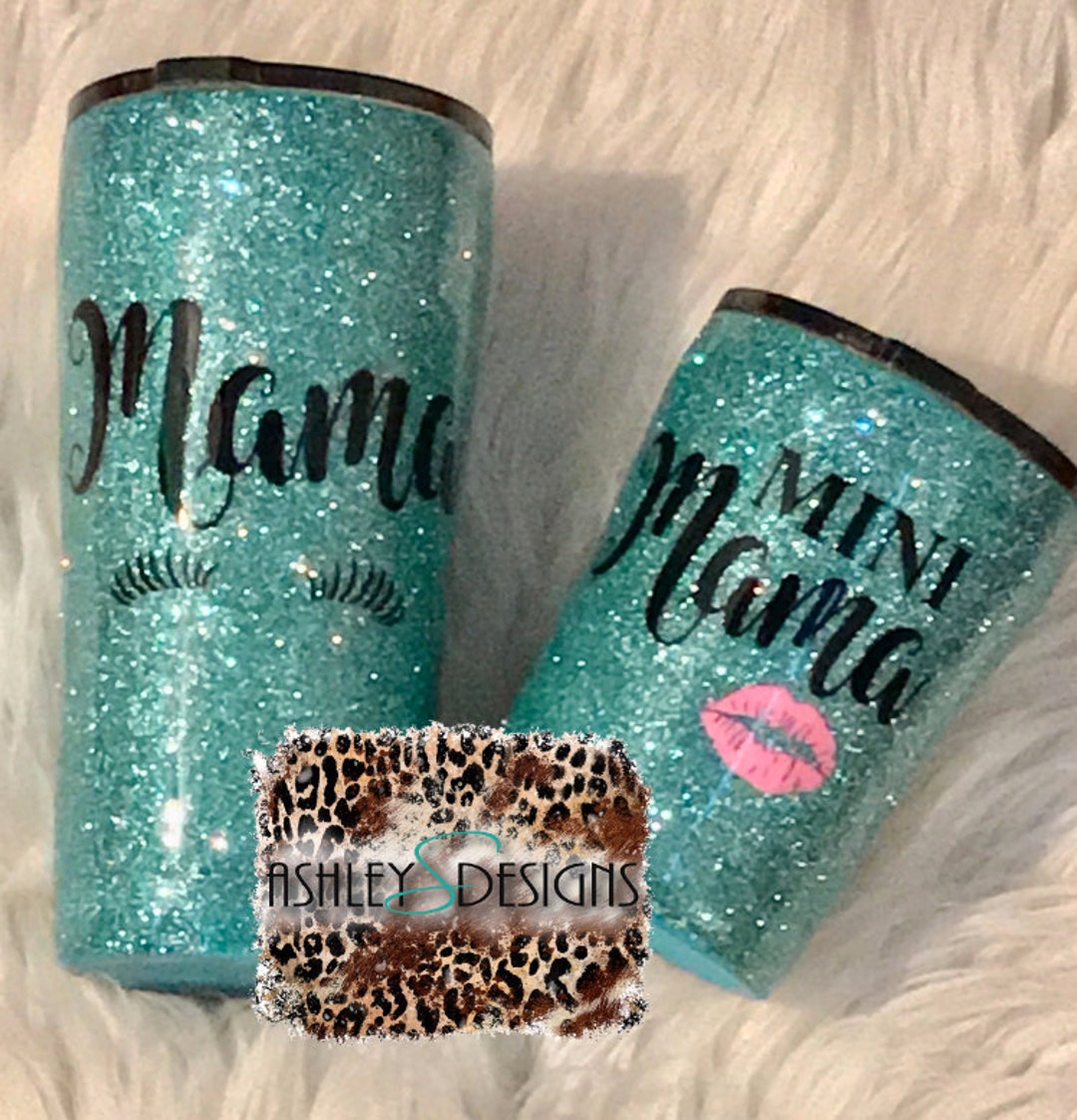 Mommy And Me Matching Tumblers Mother Daughter Tumblers Mama Mini