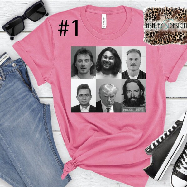 Koe Wetzel Morgan Wallen Zach Bryan Mugshot - Etsy