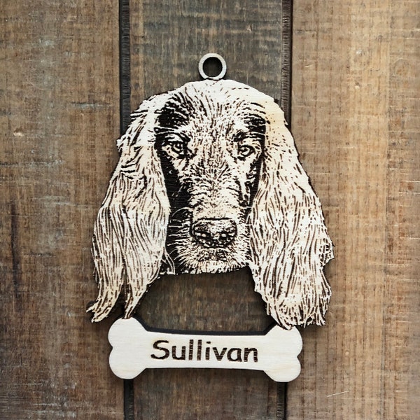 Setter Ornament - Etsy