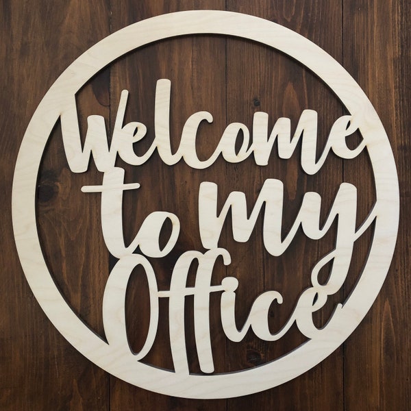 Office Door Sign - Etsy