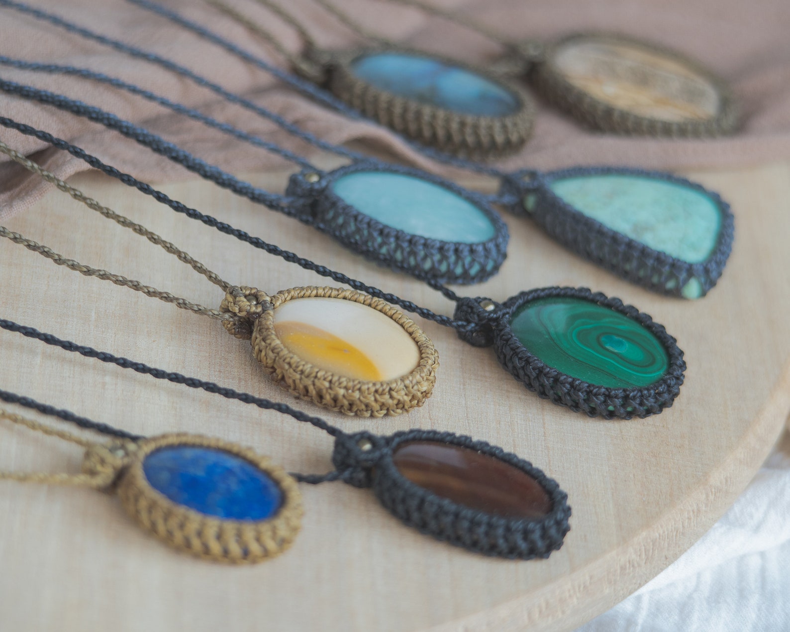 Tutorial Stone Wrapping, Make Your Macrame Pendant, PDF Tutorial ...