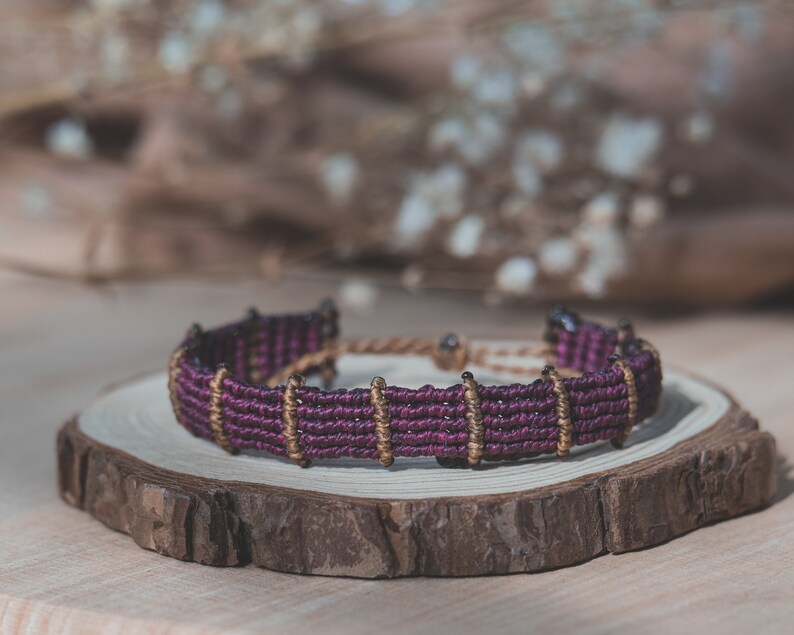Boho Macrame Friendship Bracelets, Waterproof Wax Thread Bracelet ...