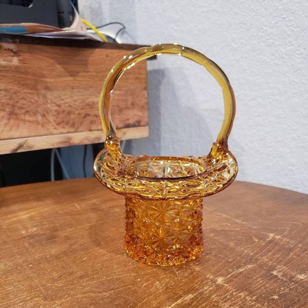 Daisy Button Basket - Etsy