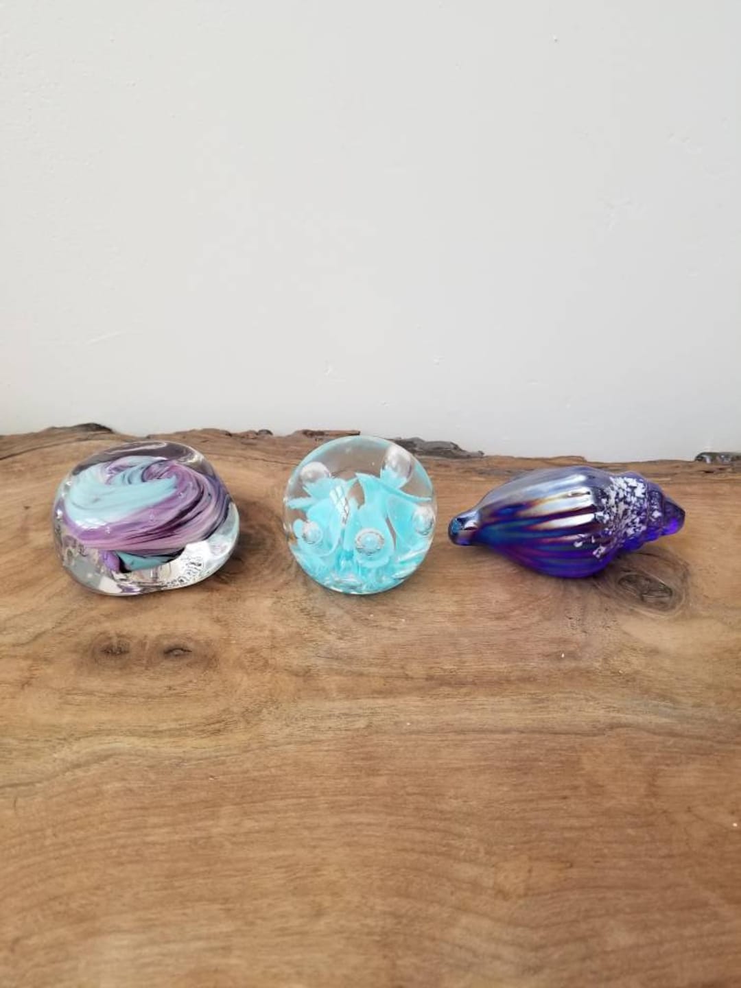 Collection of Art Glass Paperweights your Choice - Etsy