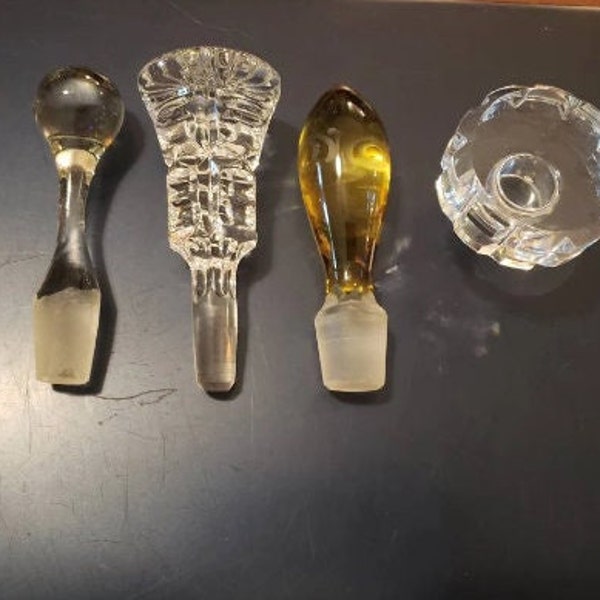 Replacement Glass Decanter Stoppers - Etsy