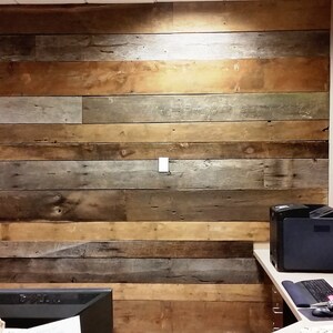 Reclaimed Barn Wood Accent Walls - Etsy
