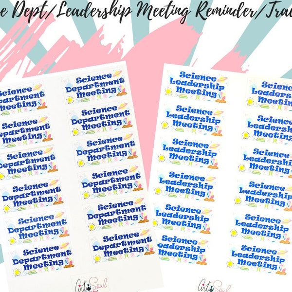 Music Teacher Rotation Schedule Planner Stickers, Music Teacher Tracker ...