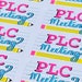 PLC Meeting Stickers Teacher Planner Stickers | Etsy