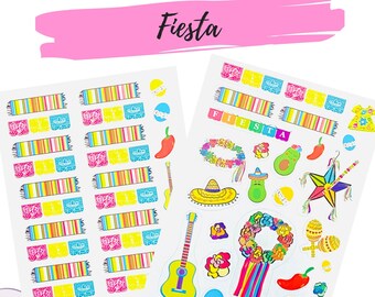 Sticker Fiesta Stickers - Etsy