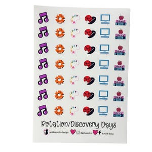 Rotation Schedule, Music, P.E., Computer, Art Class, Teacher Planner ...