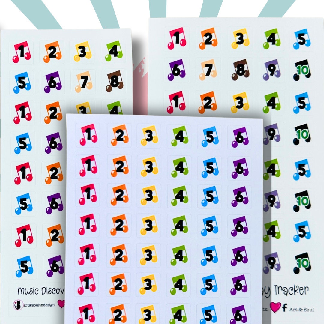 Music Teacher Rotation Schedule Planner Stickers, Music Teacher Tracker ...