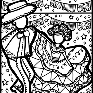 San Antonio Coloring Book: Fiesta Edition, Texas Art (digital Download ...