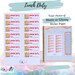 Teacher Lunch Duty Planner Stickers, School Duty Reminder Stickers ...