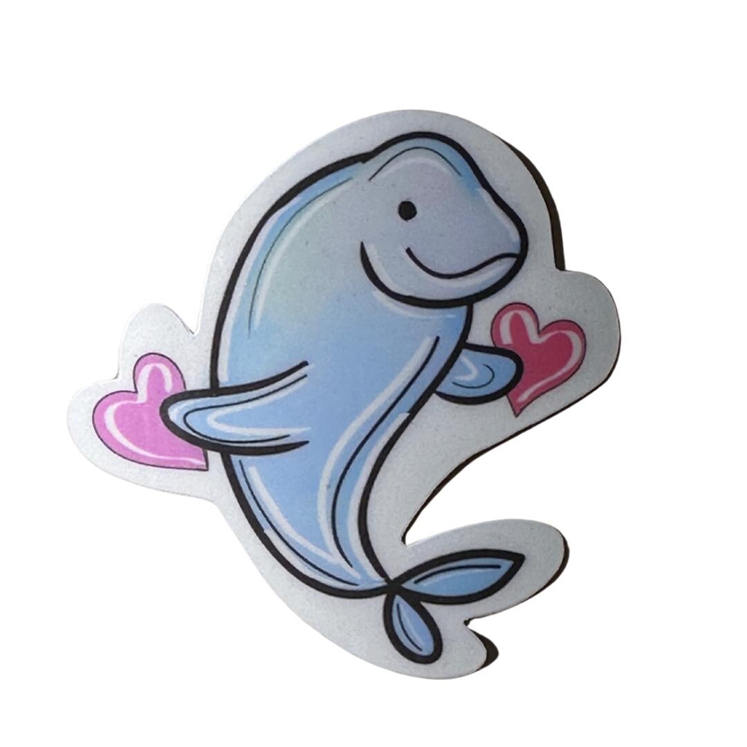 Beluga Vinyl Sticker - Etsy