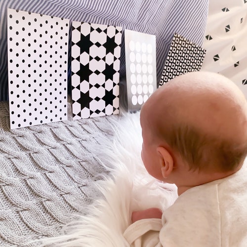 High Contrast Interest Cards - Etsy