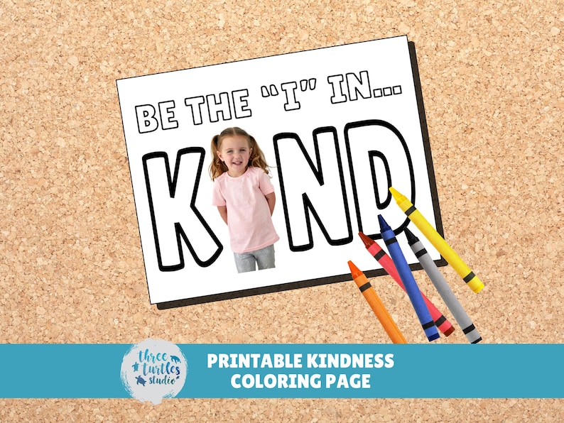 Be the I in KIND Printable, Kindness Activity for Classroom or ...