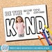 Be the I in KIND Printable, Kindness Activity for Classroom or ...