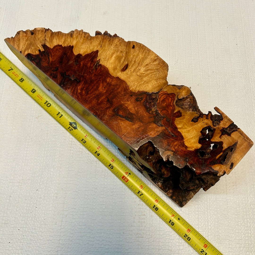 Amboyna Burl Wood Pen Blanks Knife Scales Turning Block IR8B3 - Etsy