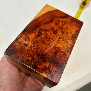 Amboyna Burl Lumber / Pen Blanks Knife Scales Exotic Wood Turning Bowl ...