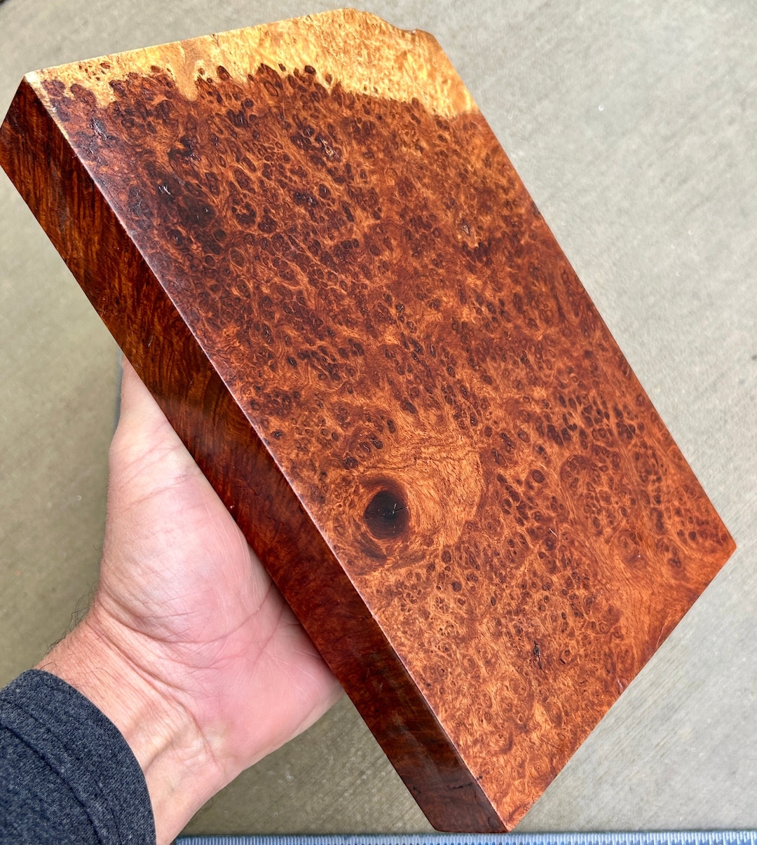 Amboyna Burl Wood / Exotic Wood Lumber Bowl Blank Pen Blanks Knife ...