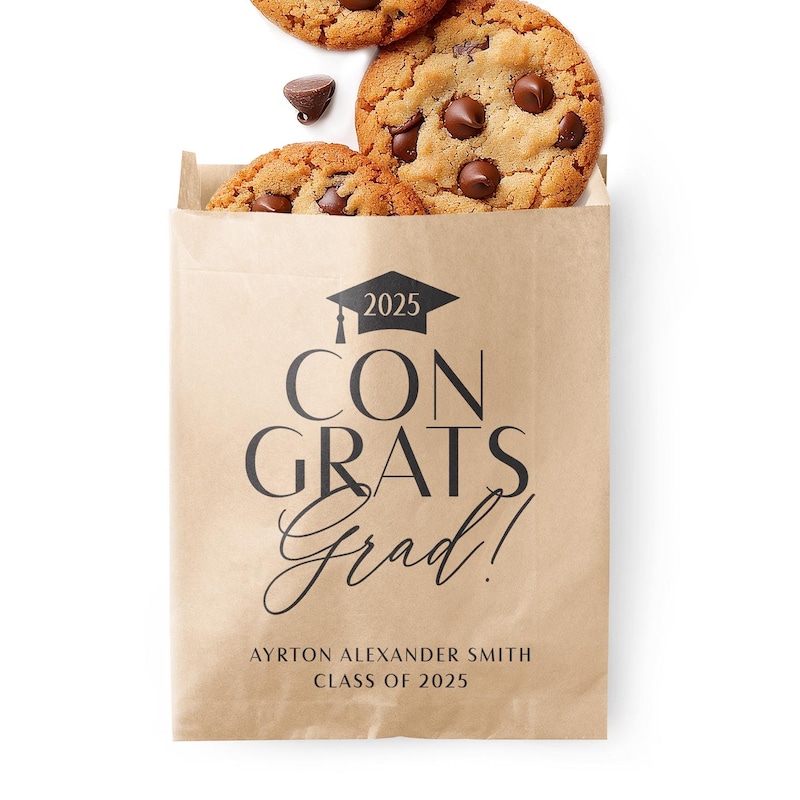 Graduation Cookie Bags - Etsy