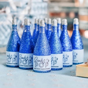 Bubbles for Baby Shower - Mini Champagne Bubbles - SET OF 12 - Bubbles ...