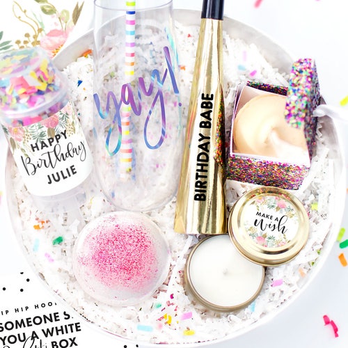 Birthday Mini Gift Box Birthday Gifts for Her Happy - Etsy