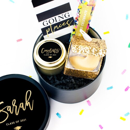 Graduation MINI Gift Box With Gifts High School Grad | Etsy