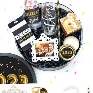 College Graduation Gift Box - Masters Graduation Gift - Congratulations ...