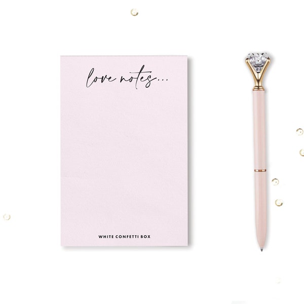 Pen and Pad Set - Etsy