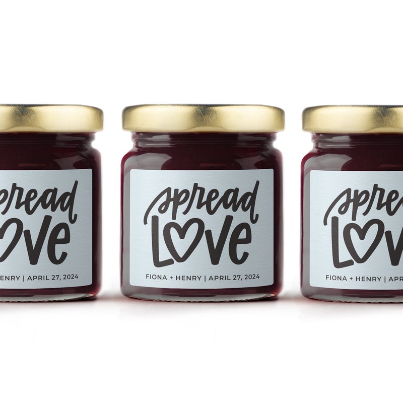 Jam Wedding Favors - Etsy