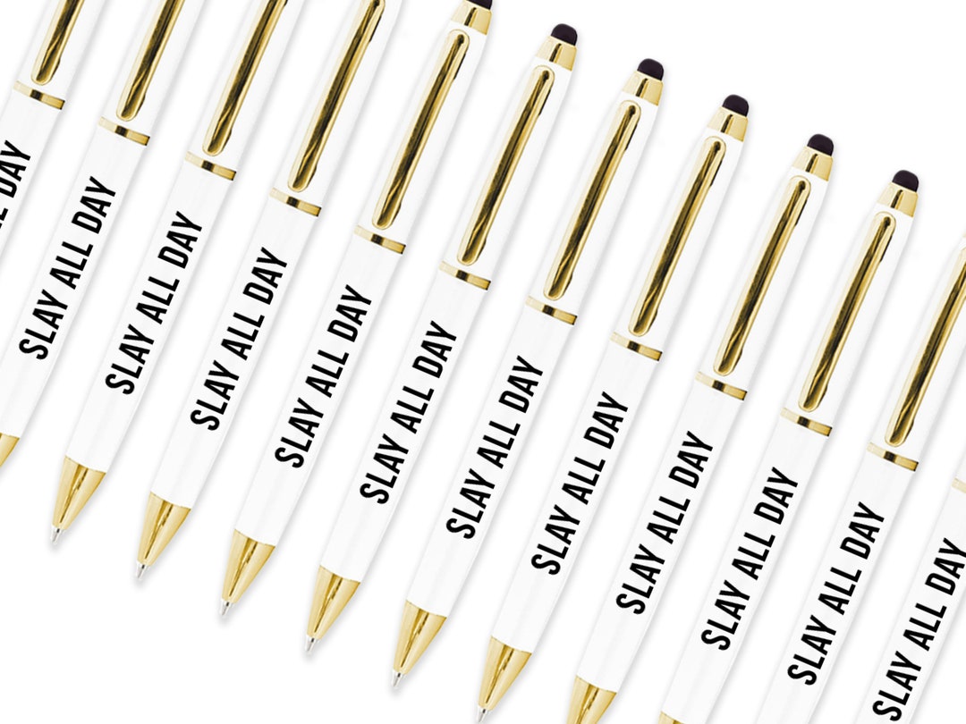 Slay All Day Pens BULK - Team Building Retreat - Teacher Gift Idea ...