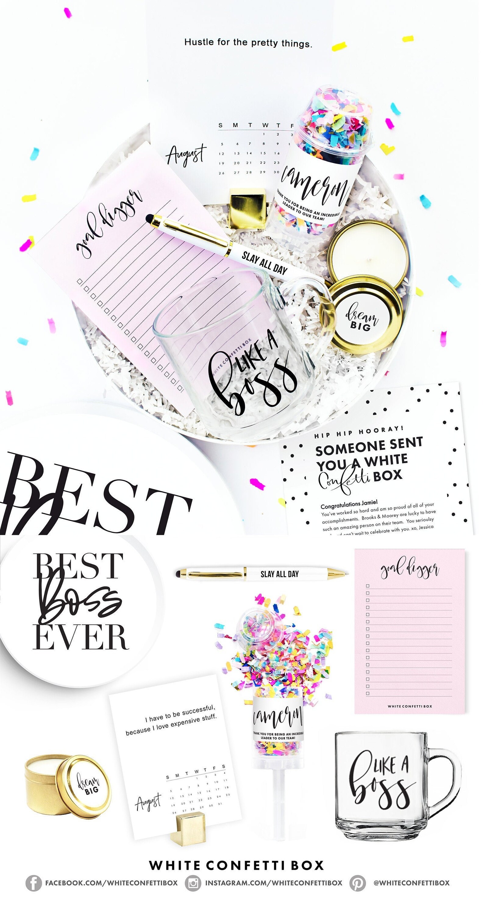 Boss Gift - Girl Boss - Gift for Boss - Boss Day - Promotion Gift Box ...