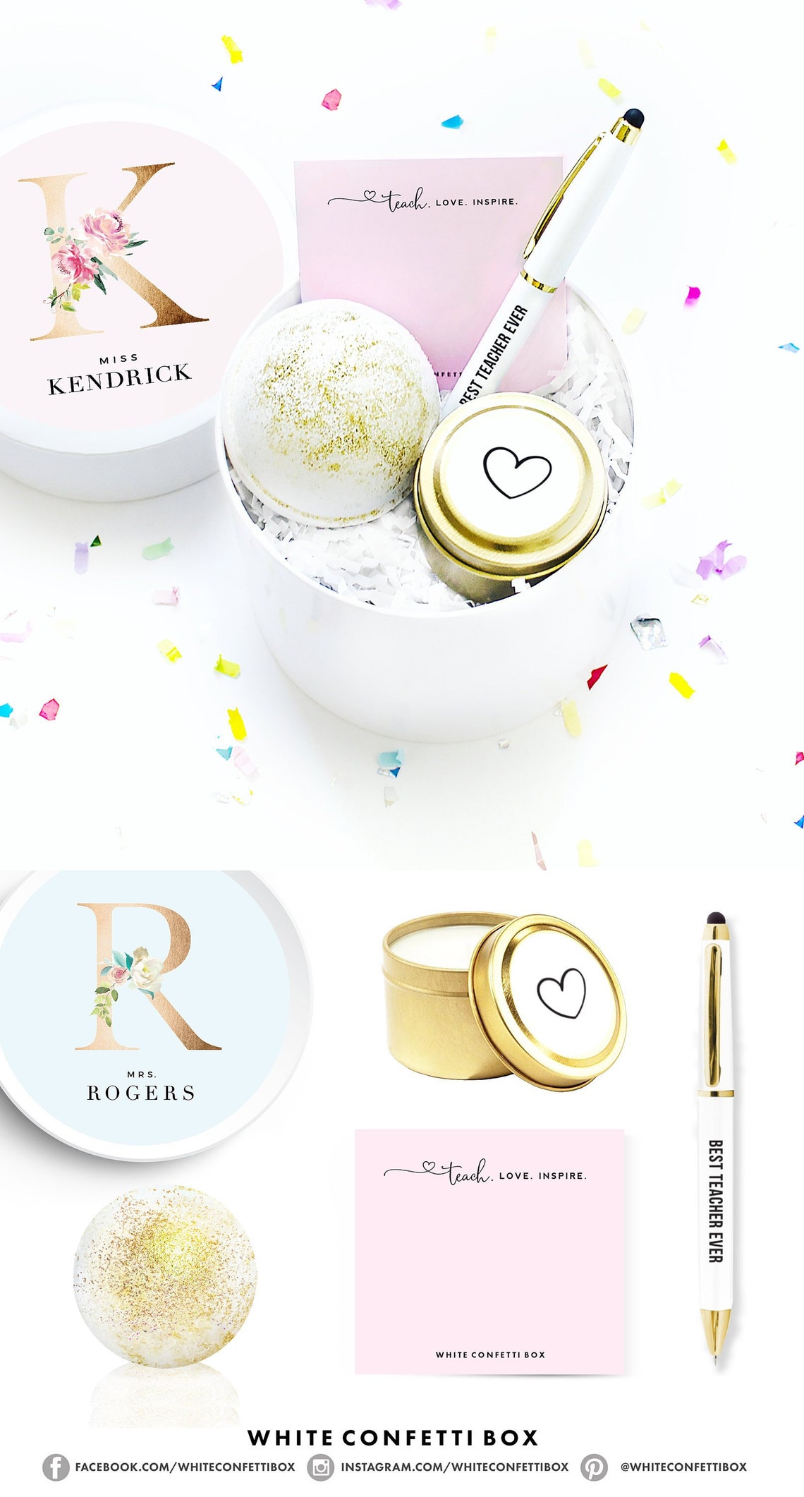 Teacher Gifts Teacher Appreciation MINI Teachers Gift Box - Etsy