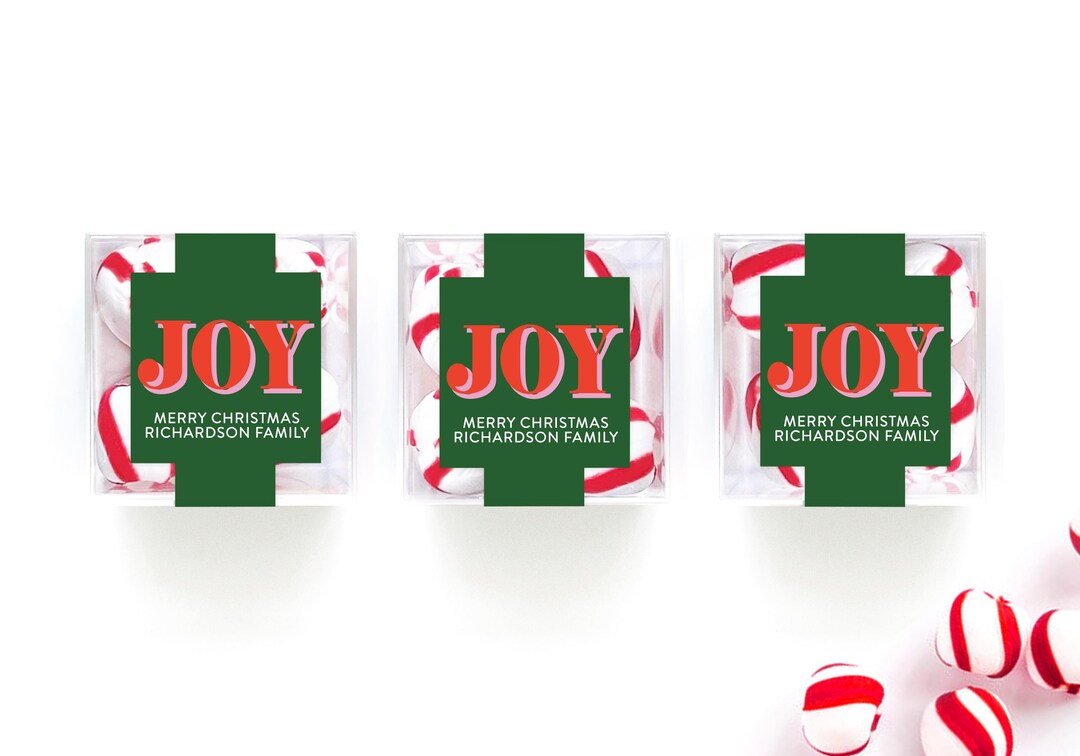 Holiday Candy Favor Box - Christmas Candy Holder - Affordable Christmas ...