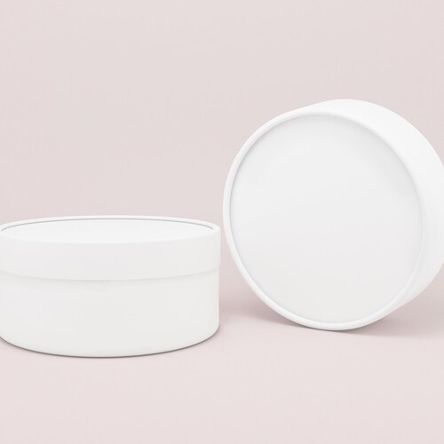 White Gift Box Round Gift Box White Round Box Keepsake - Etsy