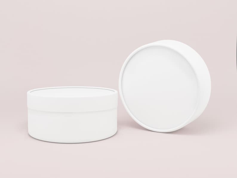 White Gift Box - Round Gift Box - White Round Box - Keepsake Gift Box ...