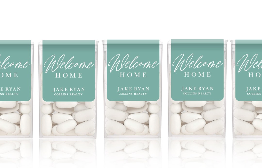 Real Estate Marketing Mint Labels - Relator Marketing Idea - Open House ...