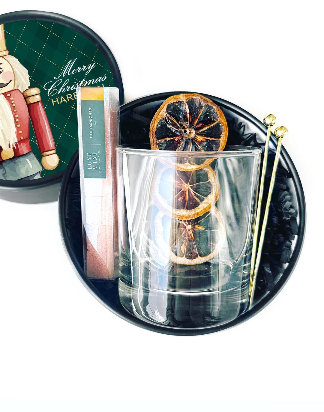 Old Fashioned Cocktail Kit - Cocktail Kit Whiskey Gift Set - Bourbon ...